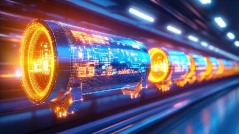 Futuristic Hyperloop Transportation System with High-speed Innovative ...