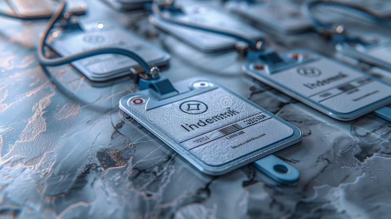 Futuristic Identity Cards with Intricate Designs and Embedded ...