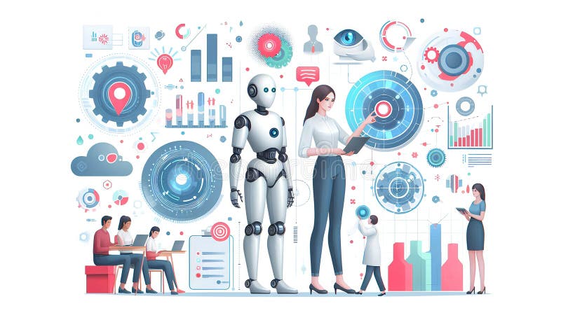 Robot Note Taking Stock Illustrations – 15 Robot Note Taking Stock ...