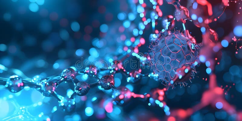 A Futuristic Illustration of Nanotechnology Showing Its Potential in ...