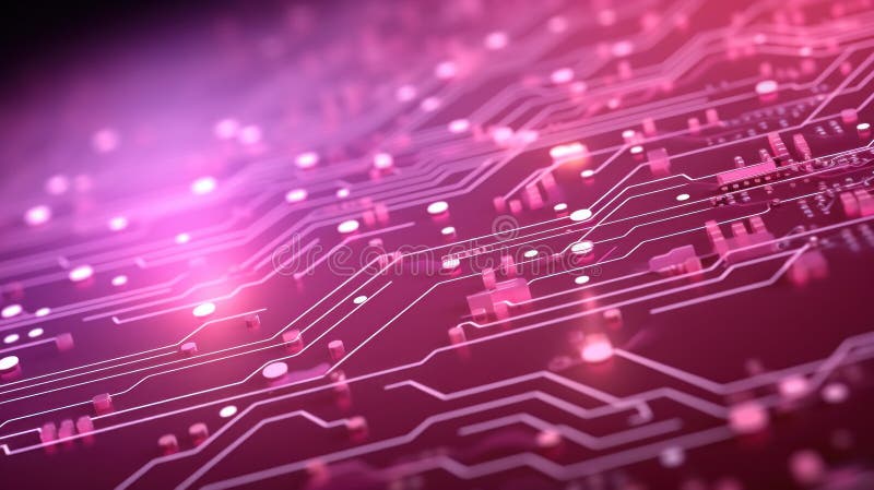 Futuristic Illustration: a Technological Background of Creativity and ...