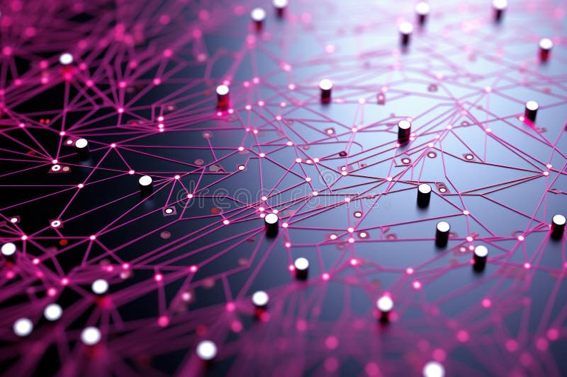 Futuristic Illustration A Technological Background Of Creativity And Innovation Generative Ai