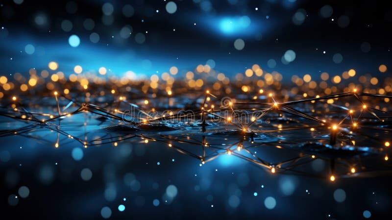 Futuristic Illustration: a Technological Background of Creativity and ...