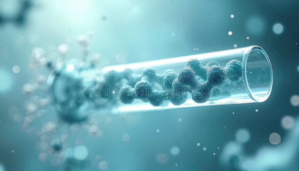 Futuristic Image Hydrogen Electrolysis Cell, Dynamic Energy Process ...