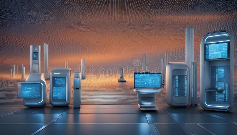 This Futuristic Image Showcases an Abstract Interpretation of a High ...