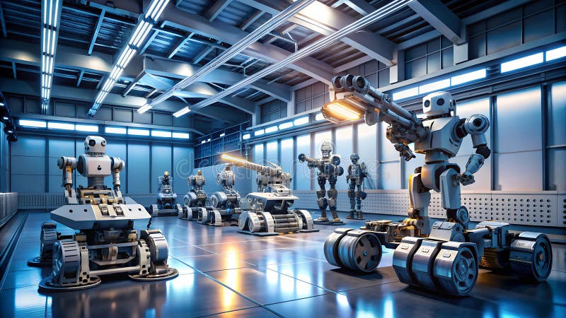 Robotics and Missile Launcher Development Lab - Advanced Military ...