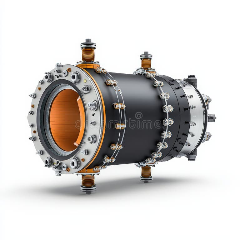 Futuristic Industrial Component Showcasing Advanced Design, Precision ...
