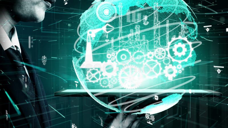 Futuristic Industry 4.0 and Inventive Mechanized Engineering Concept ...