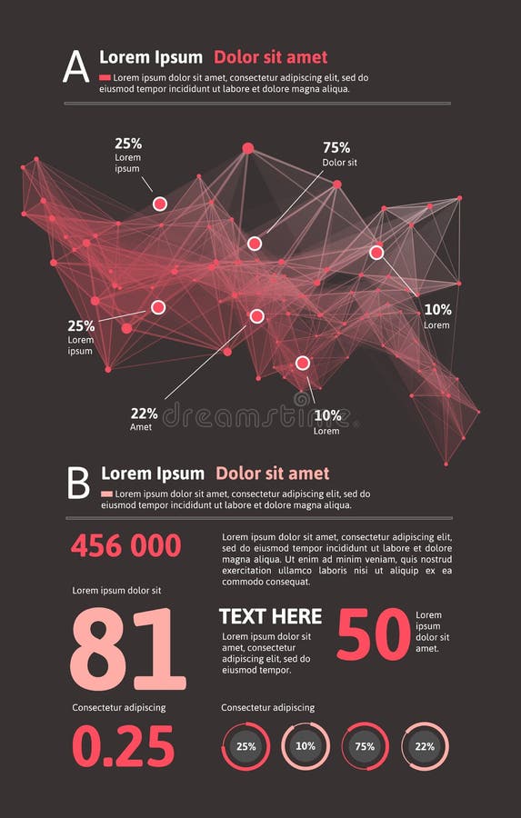 Futuristic Infographic. Information Aesthetic Design. Complex Data ...