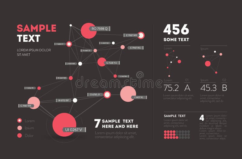 Futuristic Infographic. Information Aesthetic Design. Complex Data ...