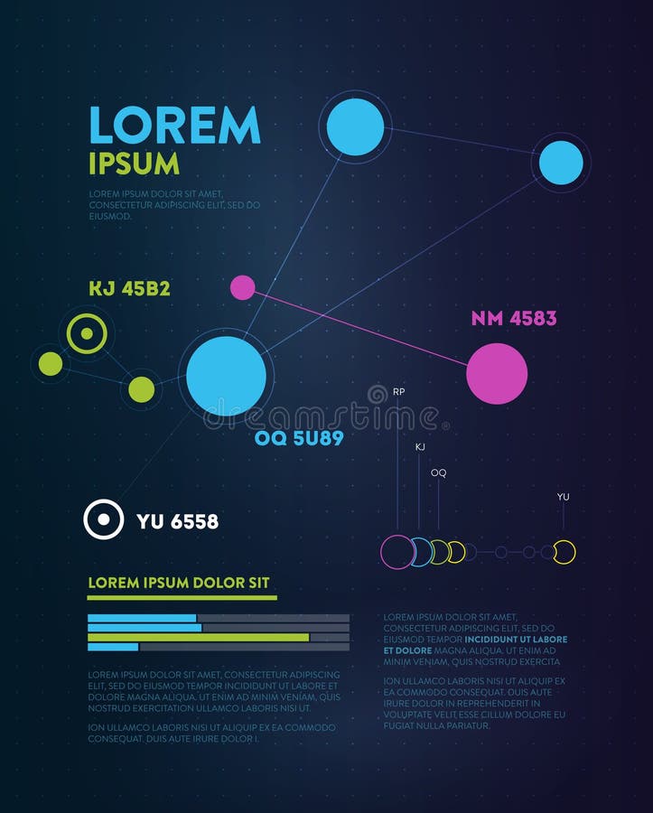 Futuristic Infographic. Information Aesthetic Design. Complex Data ...