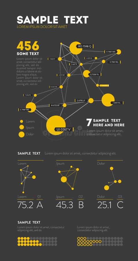 Futuristic Infographic. Information Aesthetic Design. Complex Data ...