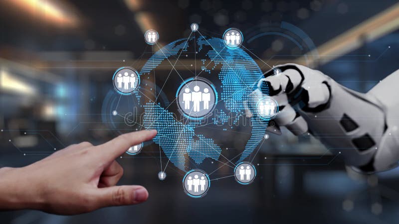 Futuristic Interaction between Human Hand and Robot Hand with Global ...