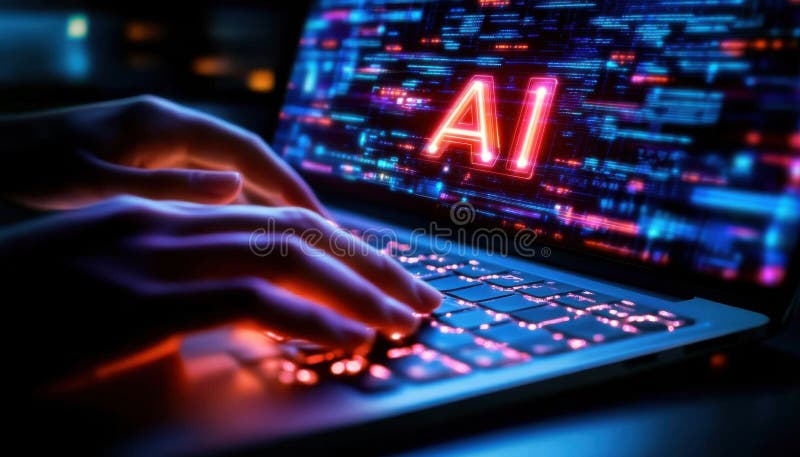 Futuristic Interface of Artificial Intelligence Technology with ...