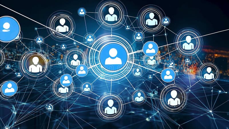 Futuristic Interface Connecting of People Relation Scheme and Social ...