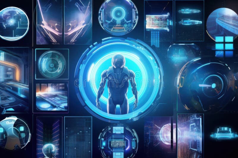 Futuristic Interface Design, a Visual Collection of Sci-Fi Elements ...