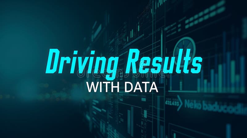 Driving Results with Data on a Futuristic Interface with Graphs and Digital Information ...
