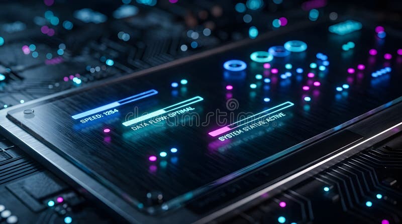 Neon Status Indicators Stock Illustrations – 114 Neon Status Indicators ...