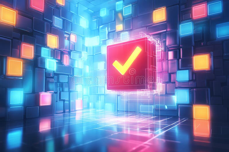 Digital KYC Verification Process on a Smartphone Screen with Facial Recognition Technology ...