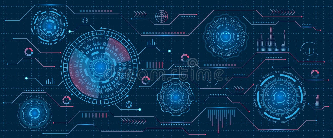 Futuristic Infographic Design Template Stock Illustrations – 31,455 ...