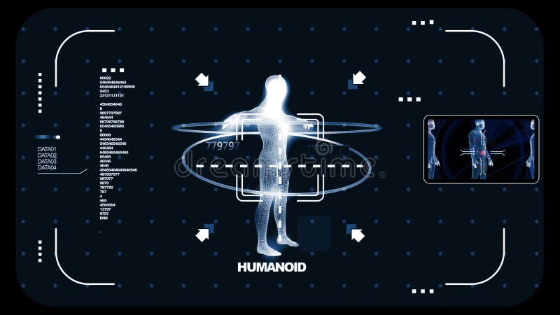 Humanoid Figure Awakening Amidst Ice Crystals in a Cryogenic Revival ...