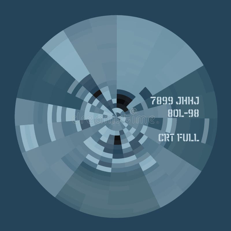 Futuristic Interface Radial Abstract 2 Stock Vector - Illustration of ...