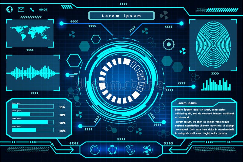 Futuristic Interface Technology Line Frame Abstract Background Design ... Futuristic Interface Technology Line Frame Abstract Background Design ...