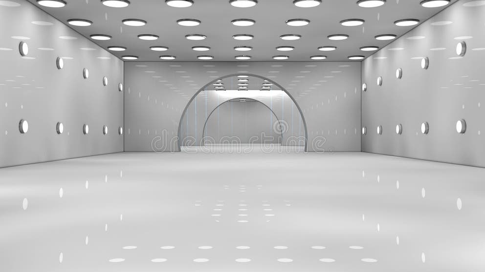 Clean Futuristic Interior Design Stock Illustrations – 70,694 Clean ...