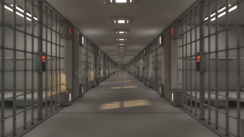 Futuristic Prison Cell Stock Illustrations – 62 Futuristic Prison Cell ...