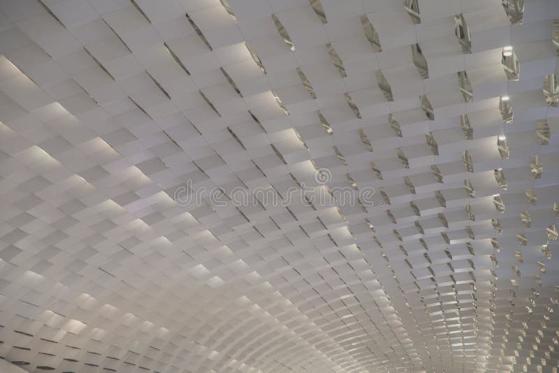 Futuristic Interior Structure Wall Element of Modern Bionic ...