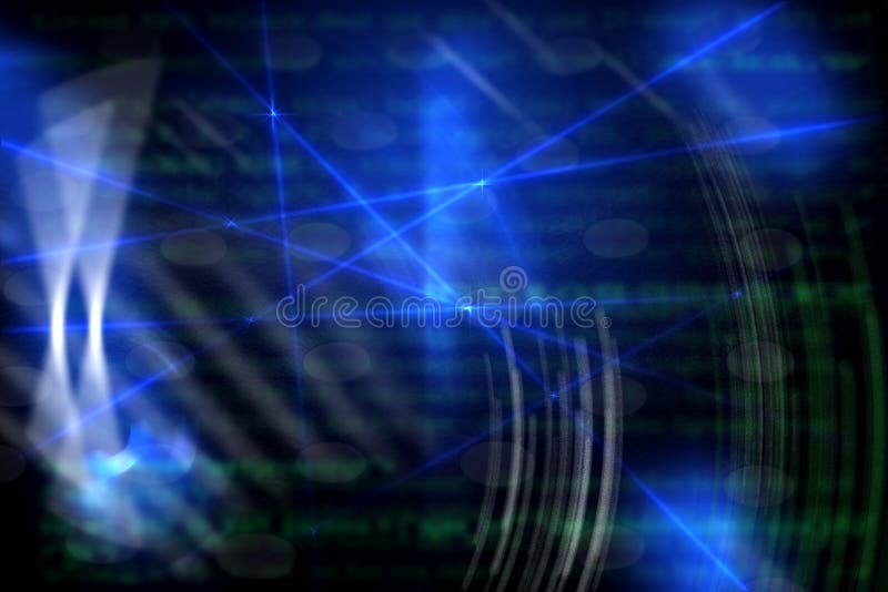 Futuristic Internet and Technology Background Stock Illustration ...