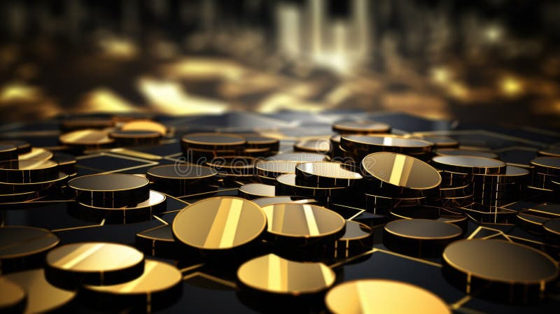 A Futuristic Interpretation of Money, Showcasing Digital or ...