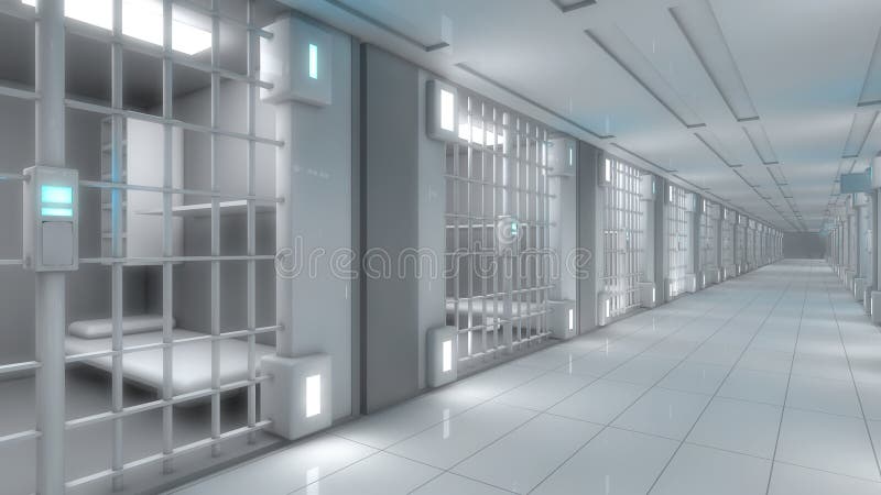 Futuristic Prison Cell Stock Illustrations – 62 Futuristic Prison Cell ...