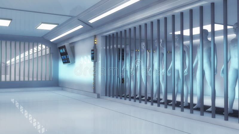 Futuristic Prison Cell Stock Illustrations – 62 Futuristic Prison Cell ...