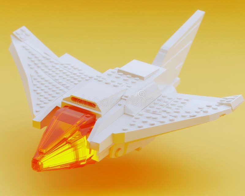 A Futuristic Jet Featuring Foldable Wings Allows for Compact Storage ...