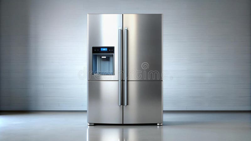 A Futuristic Kitchen Staple the Smart Refrigerator with Integrated ...