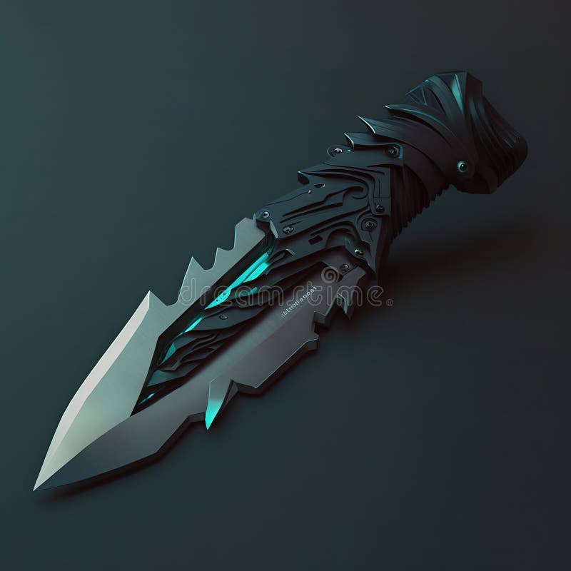 Sci Fi Combat Knife
