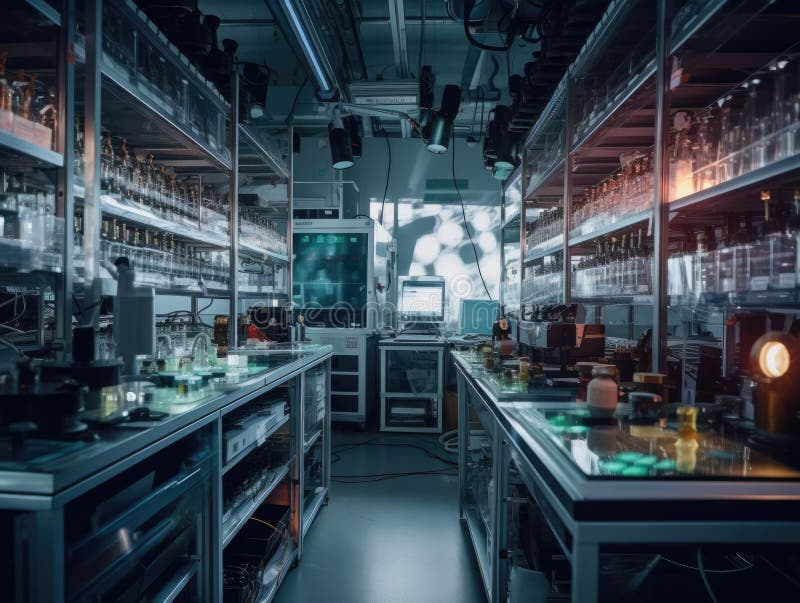 Futuristic Lab Explores Sustainable Potential with AI Stock ...