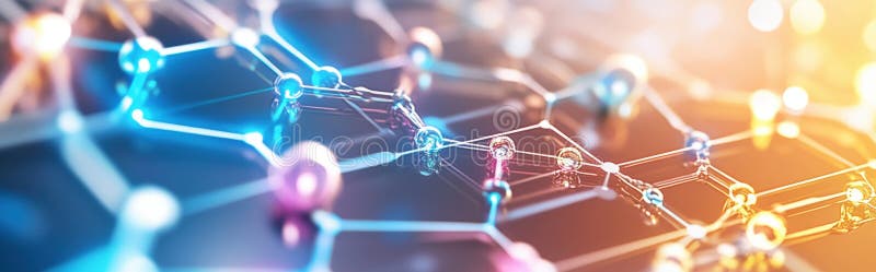 Futuristic Lab with Glowing Periodic Table Highlighting Elements in ...