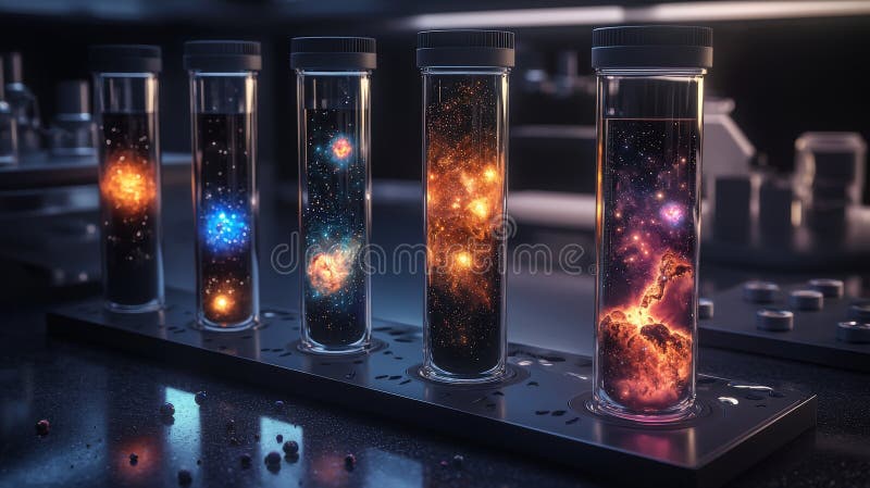 Futuristic Laboratory Experimenting with Cosmic Energy High-tech ...