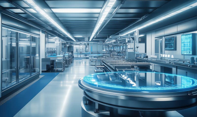 Modern Sterile Cleanroom Laboratory Interior Design Stock Photos - Free ...