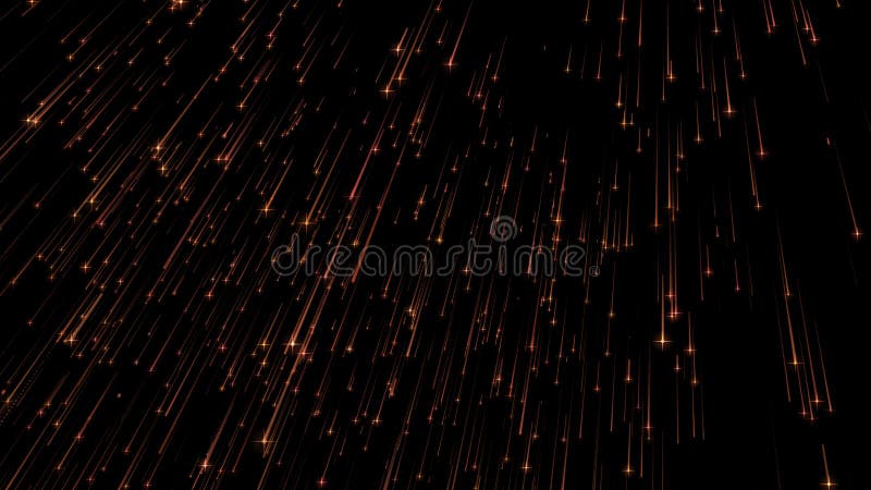 Futuristic Landscape of Flying Burning Red Particles of an Exploding ...