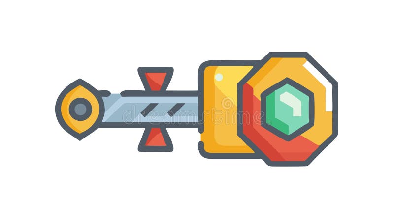 Futuristic Laser Gun with Charging Energy, Vector Design Generative AI ...