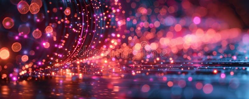 Futuristic Laser Printing Process with Vivid Lights and Dynamic Visuals ...