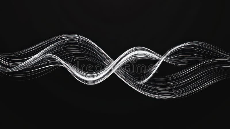 Futuristic Laser Rays Form the Infinity Symbol, Blending Textures and ...