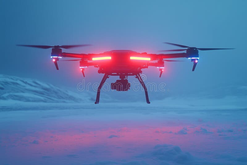 Futuristic Life-saving Drone Designed for Emergency Missions in Harsh ...