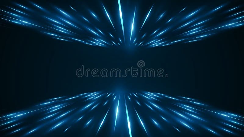 Futuristic Lights Beam Background. High Beam Shine Technology ...