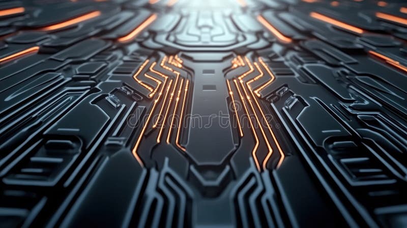 Vibrant Cpu Chip Circuit Board Technology Image Stock Photos - Free ...