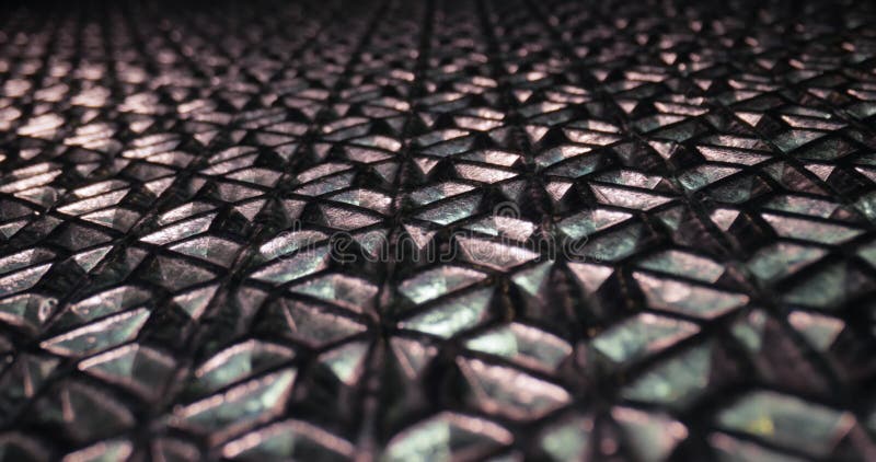 Futuristic Looking Metal Grid Tube Pattern Stock Footage - Video of ...