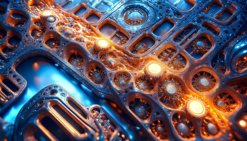 A Futuristic Looking Piece of Technology with a Lot of Small Squares ...